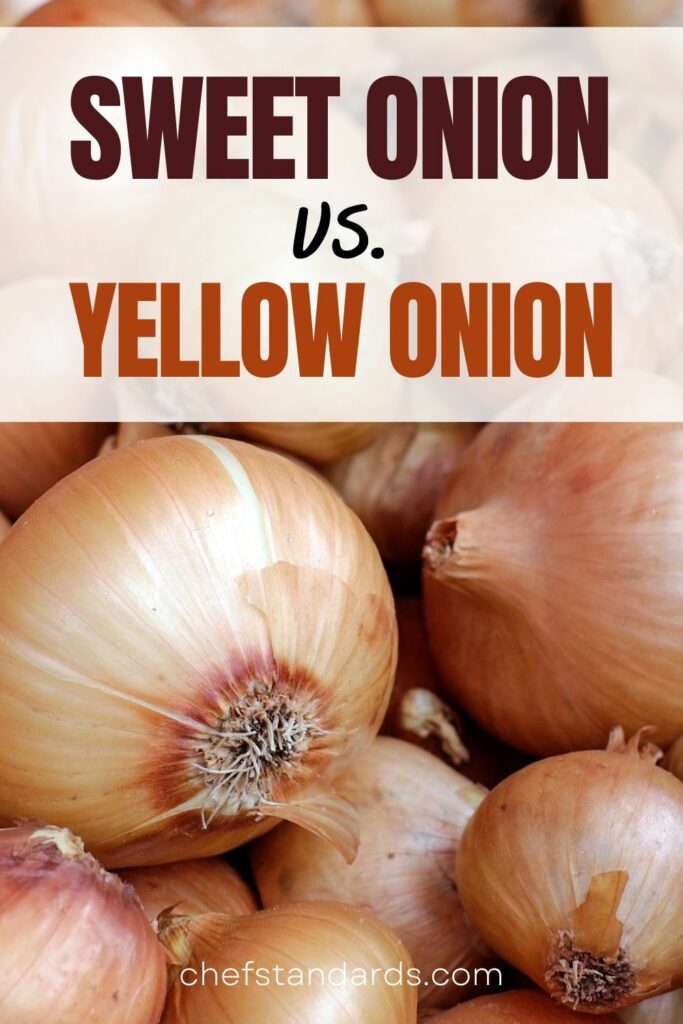 4 Key Differences Between Sweet Onion And Yellow Onion