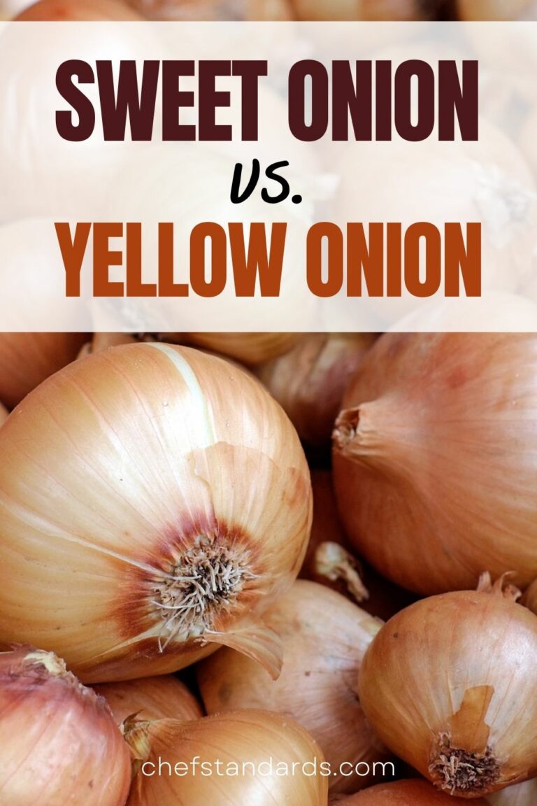 4 Key Differences Between Sweet Onion And Yellow Onion