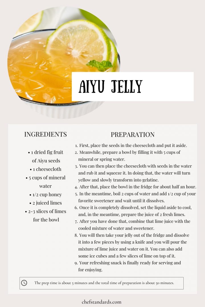 Aiyu Jelly Recipe: A Taiwanese Snack Worth Trying