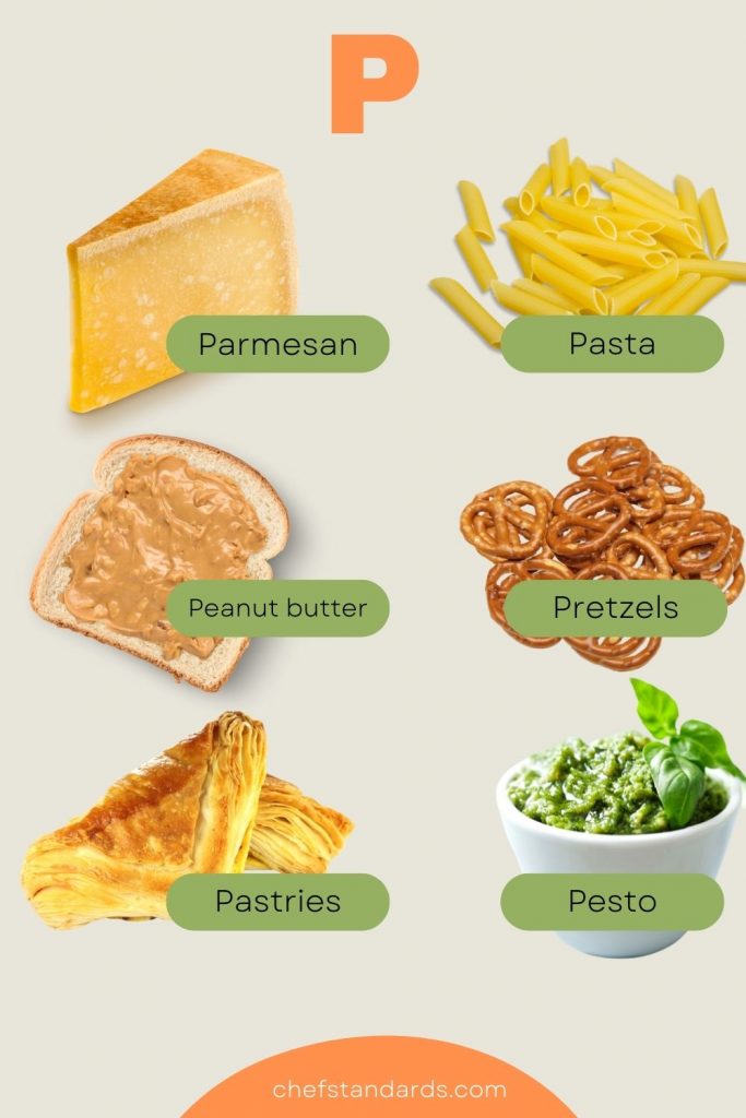 95 Popular Foods That Start With P (Meats, Snacks…)