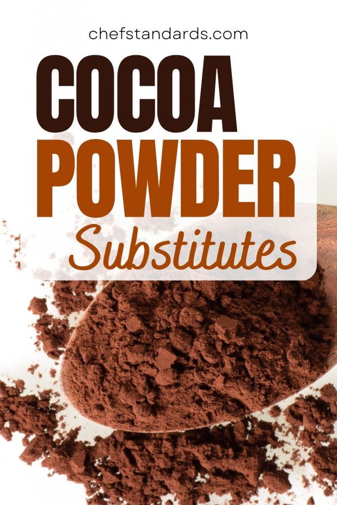 16 Great Cocoa Powder Substitutes In Baking And Cooking