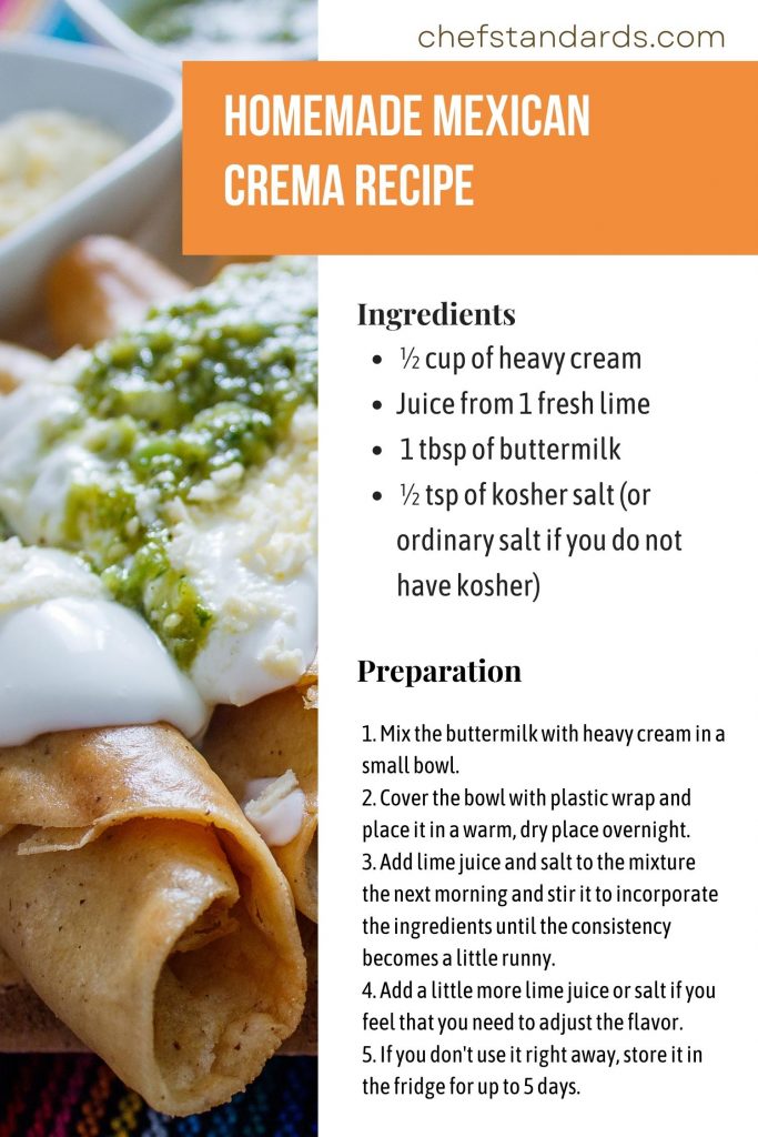 4 Tasty Substitutes For Mexican Crema + Simple Recipe