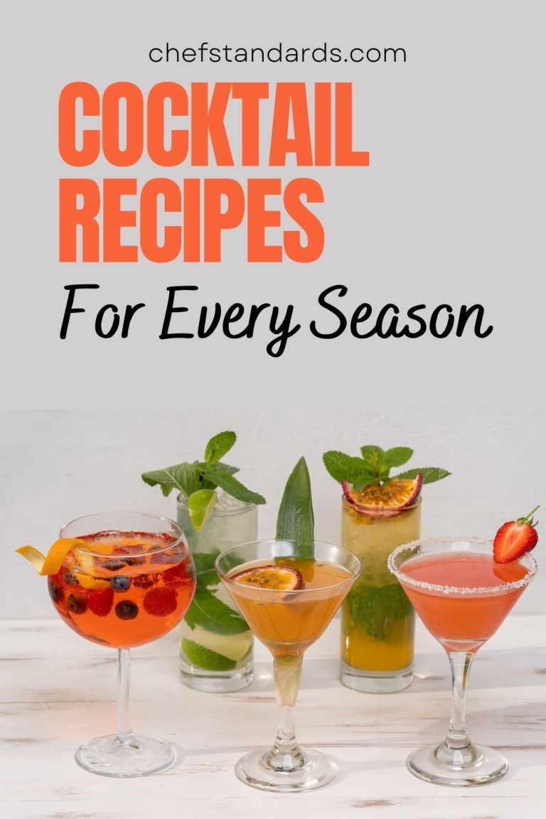 Refreshing And Creative Cocktail Recipes For Every Season