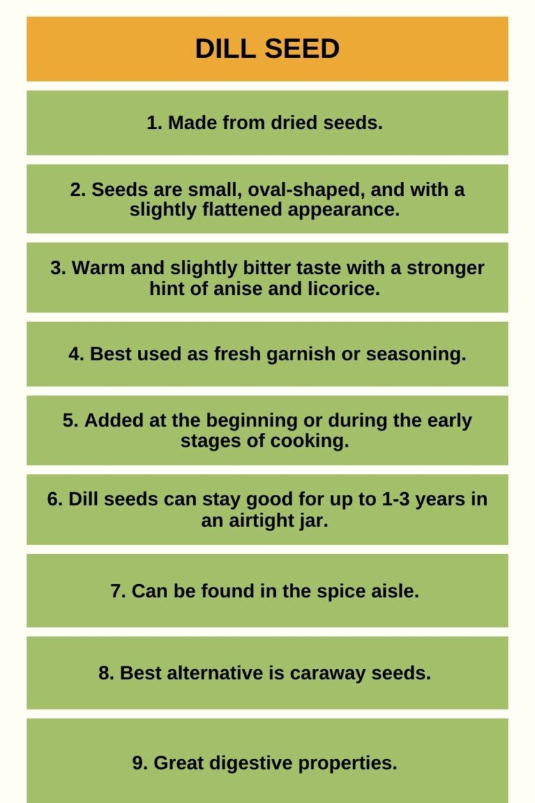 9 Key Ways To Differentiate Dill Weed From Dill Seed