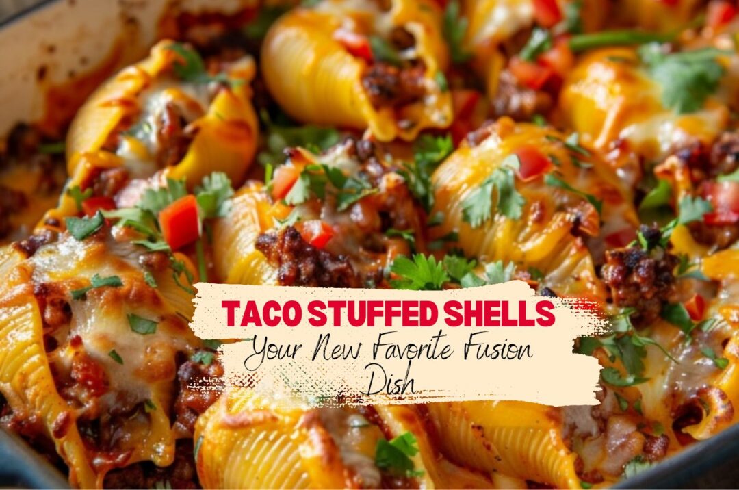Taco Stuffed Shells Your New Favorite Fusion Dish