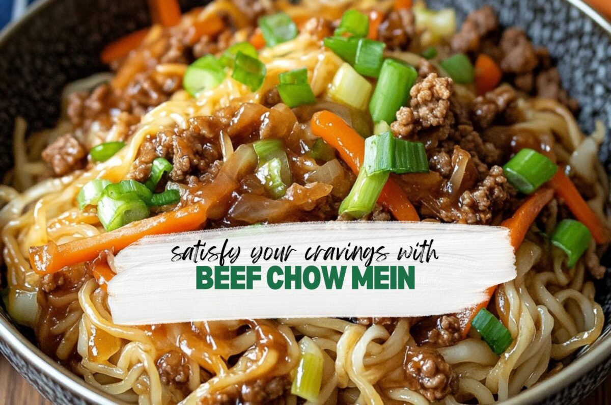 Satisfy Your Cravings with Beef Chow Mein