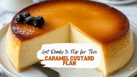 Get Ready to Flip For This Caramel Custard Flan