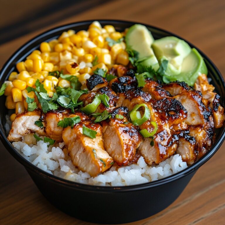 Flavor-Packed Street Corn Chicken Rice Bowls