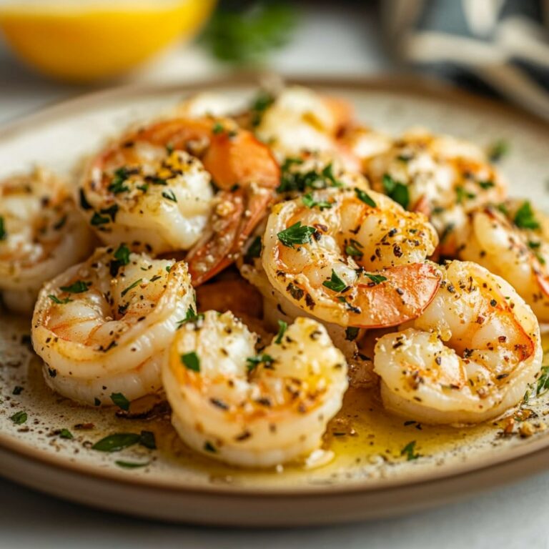 Garlic Butter Shrimp Scampi Perfection