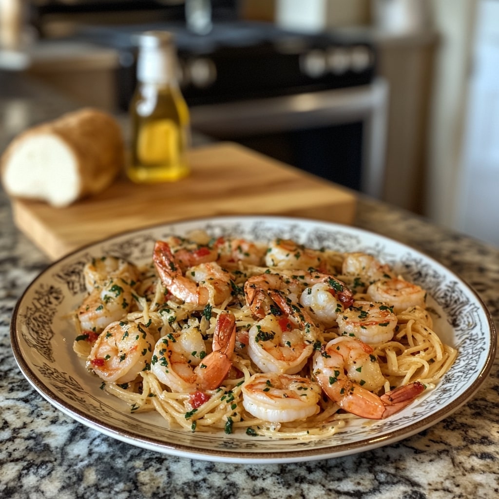 Garlic Butter Shrimp Scampi Perfection