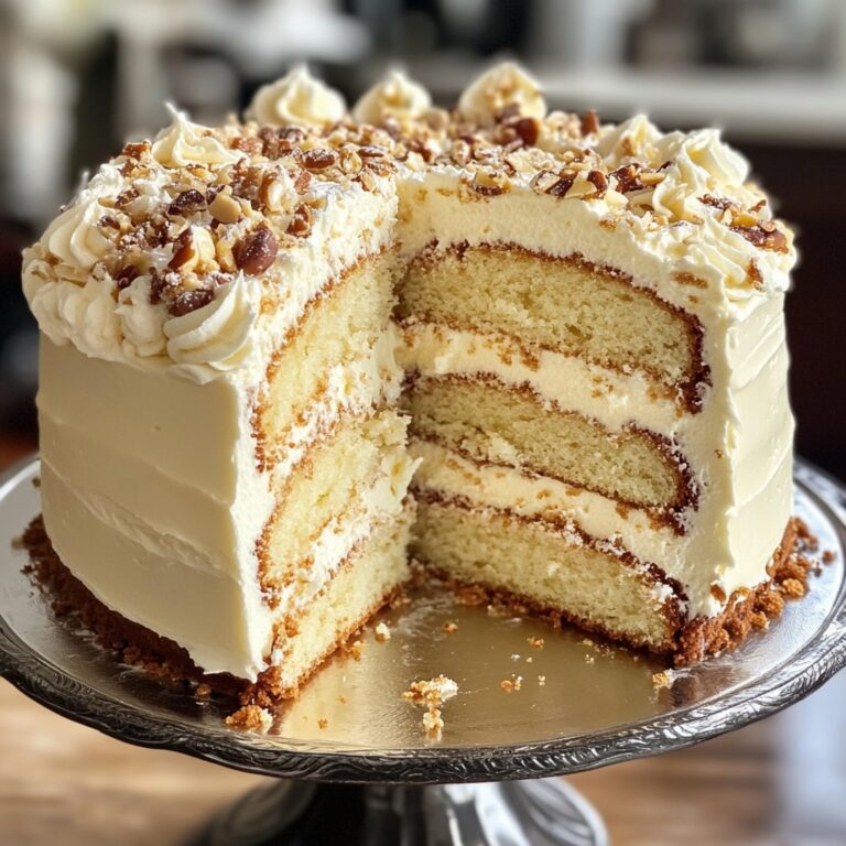 Hearty And Sweet Italian Cream Cake