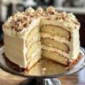 Hearty And Sweet Italian Cream Cake