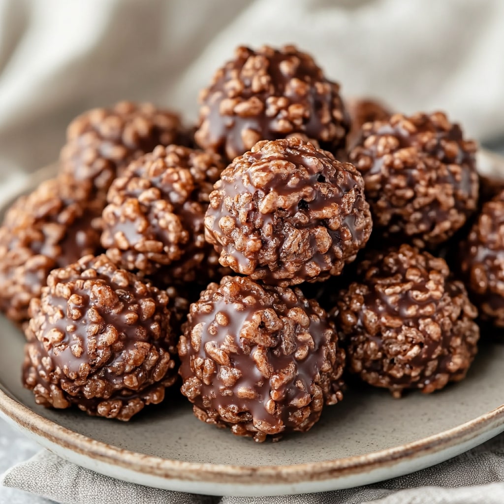 Effortless Chocolate Rice Krispie Balls With The Perfect Crunchy Texture