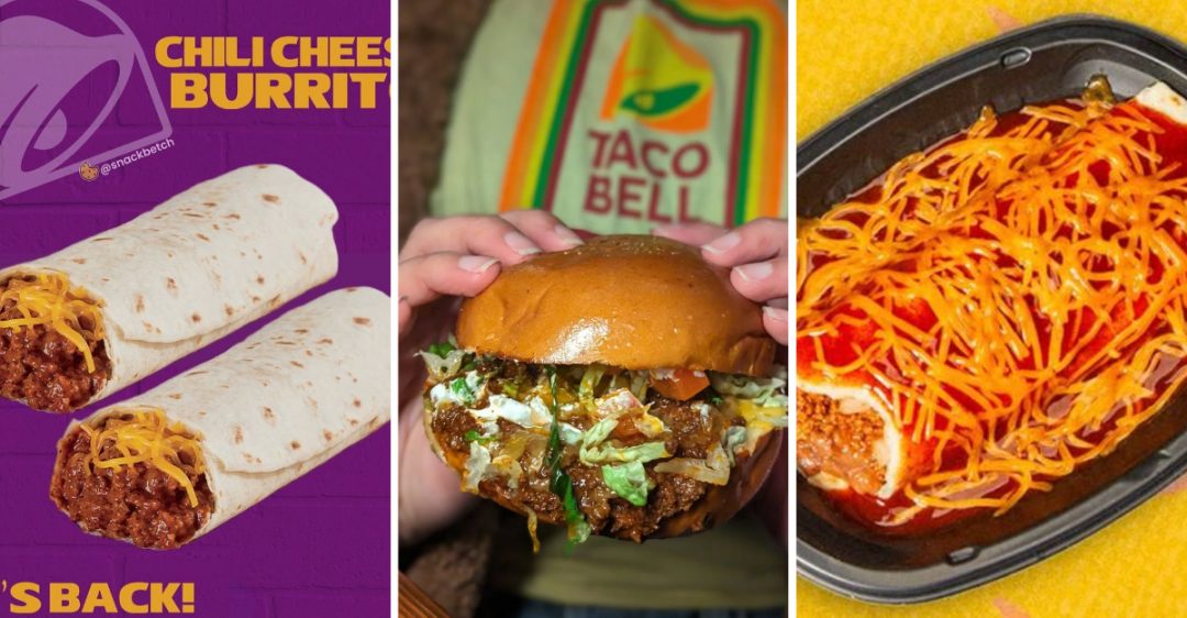 15 Taco Bell Menu Items From The 1990s You Probably Forgot About