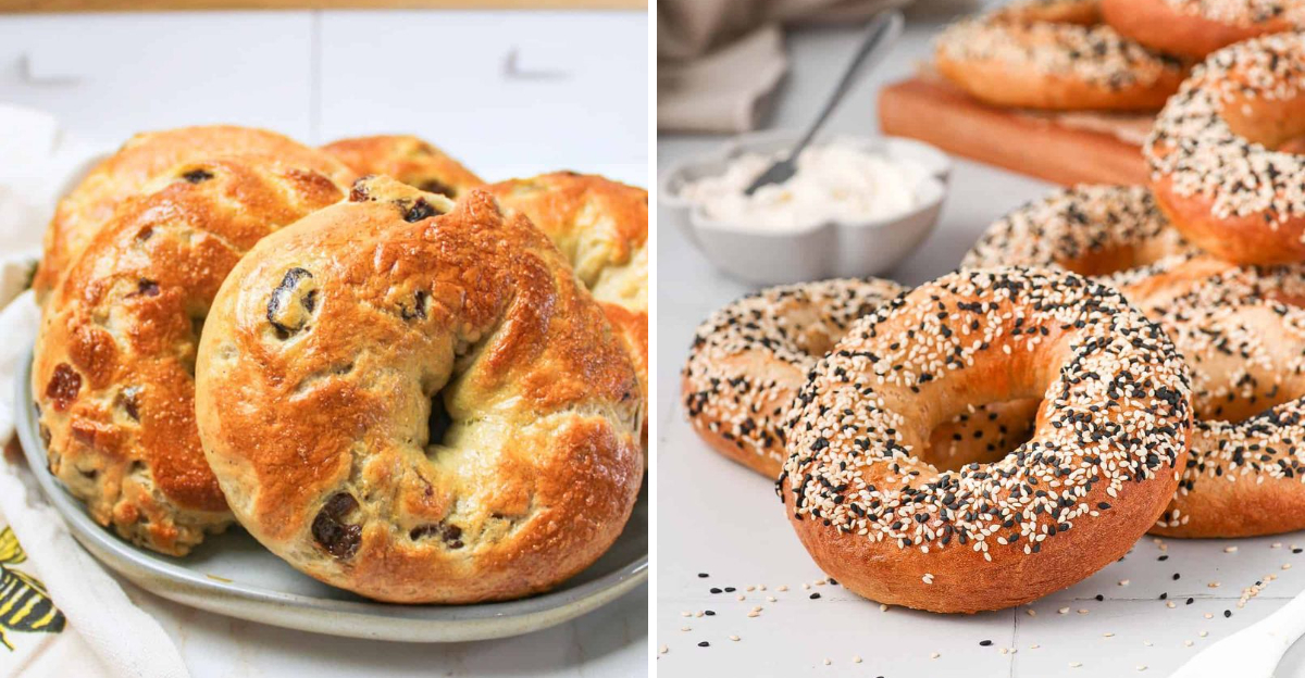 10 Bagel Flavors That Always Hit The Spot, Plus 5 Creative Combos Worth ...