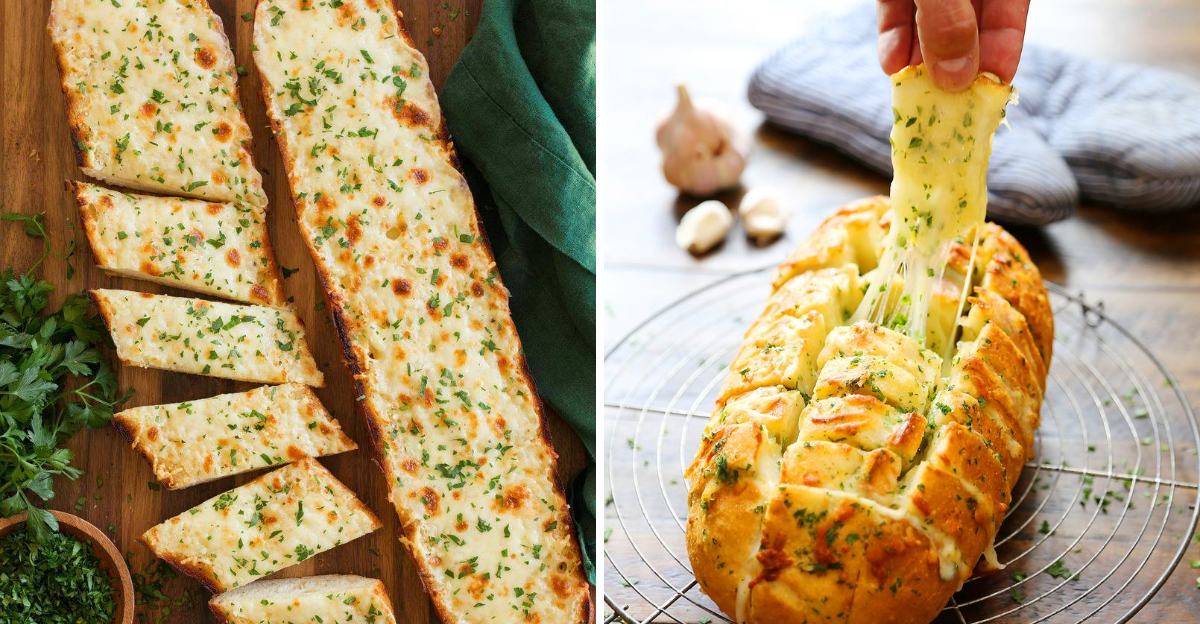 The Best Cheeses To Pair With Garlic Bread