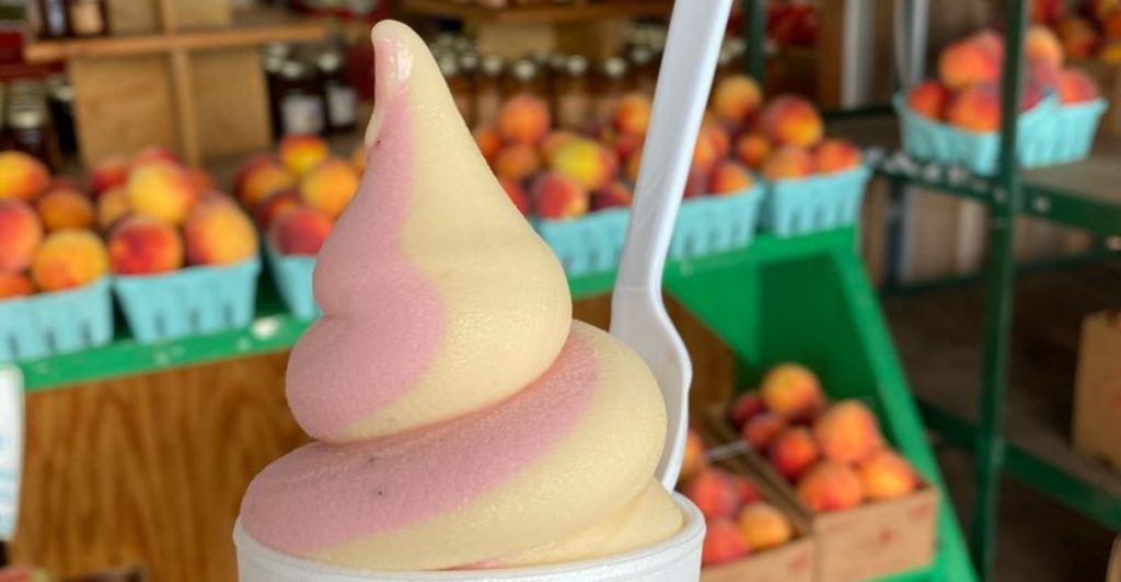 13 Peach Ice-Cream Shops Scooping Summer Bliss In Georgia